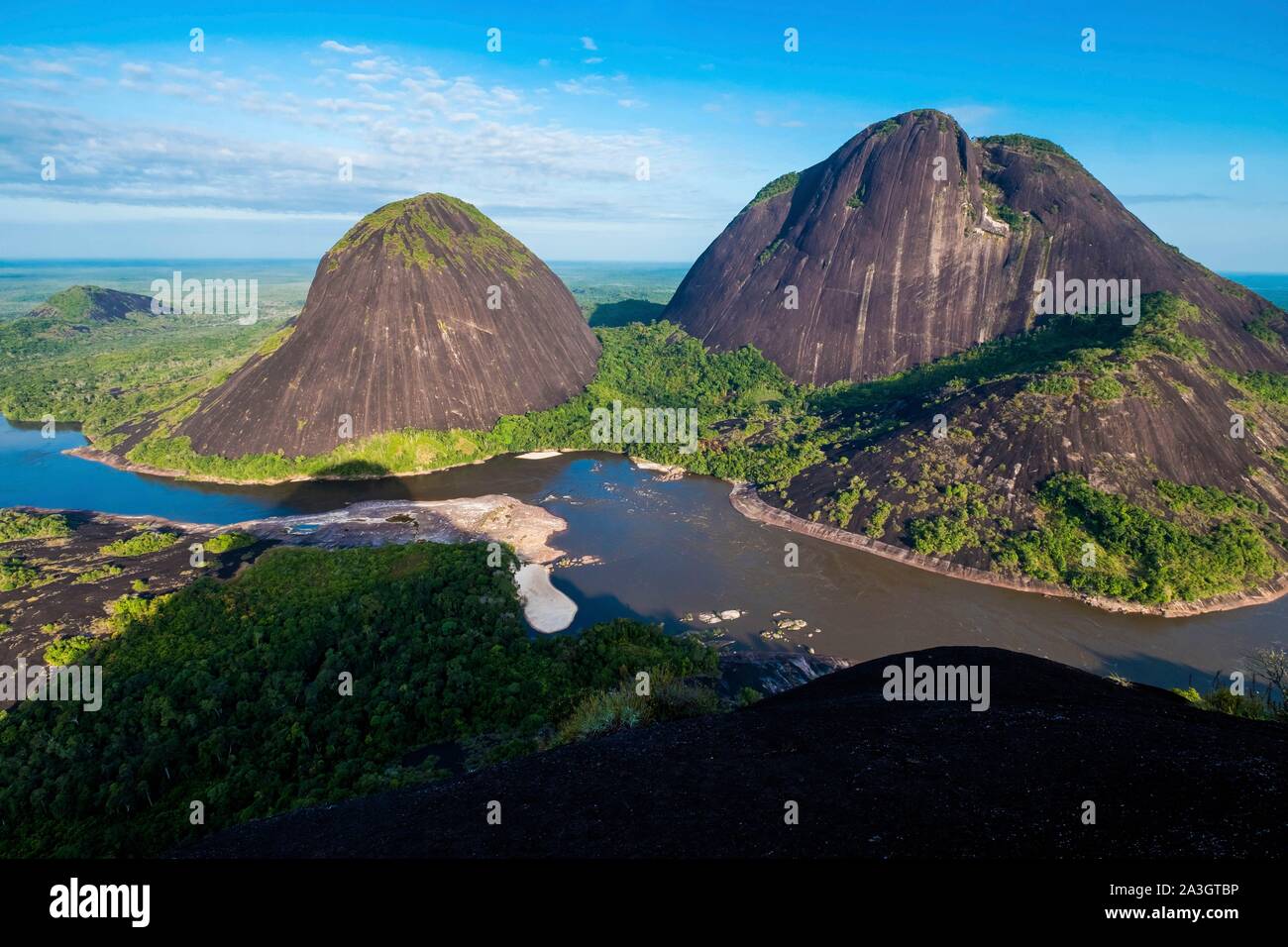 Colombia, Guainia, Inirida, Cerros de Mavicure, Cerro Pajarito and ...