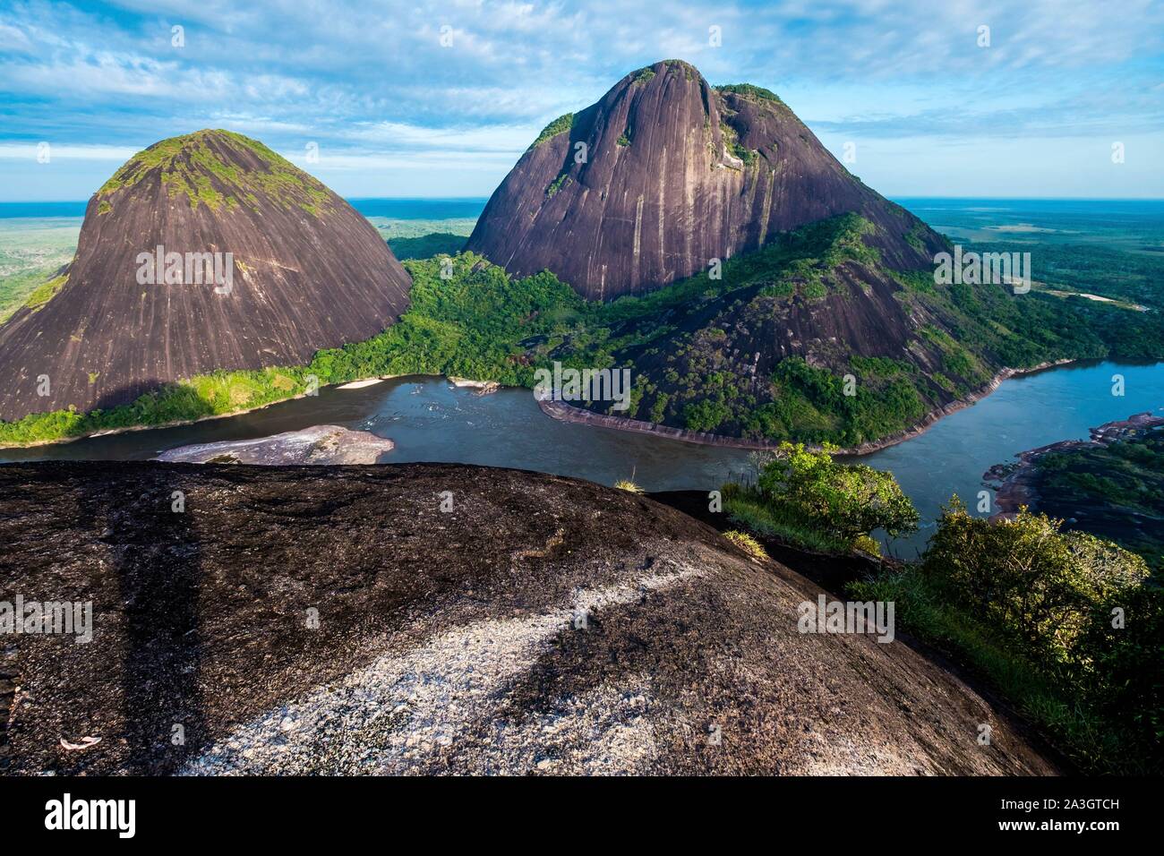 Colombia, Guainia, Inirida, Cerros de Mavicure, Cerro Pajarito and ...