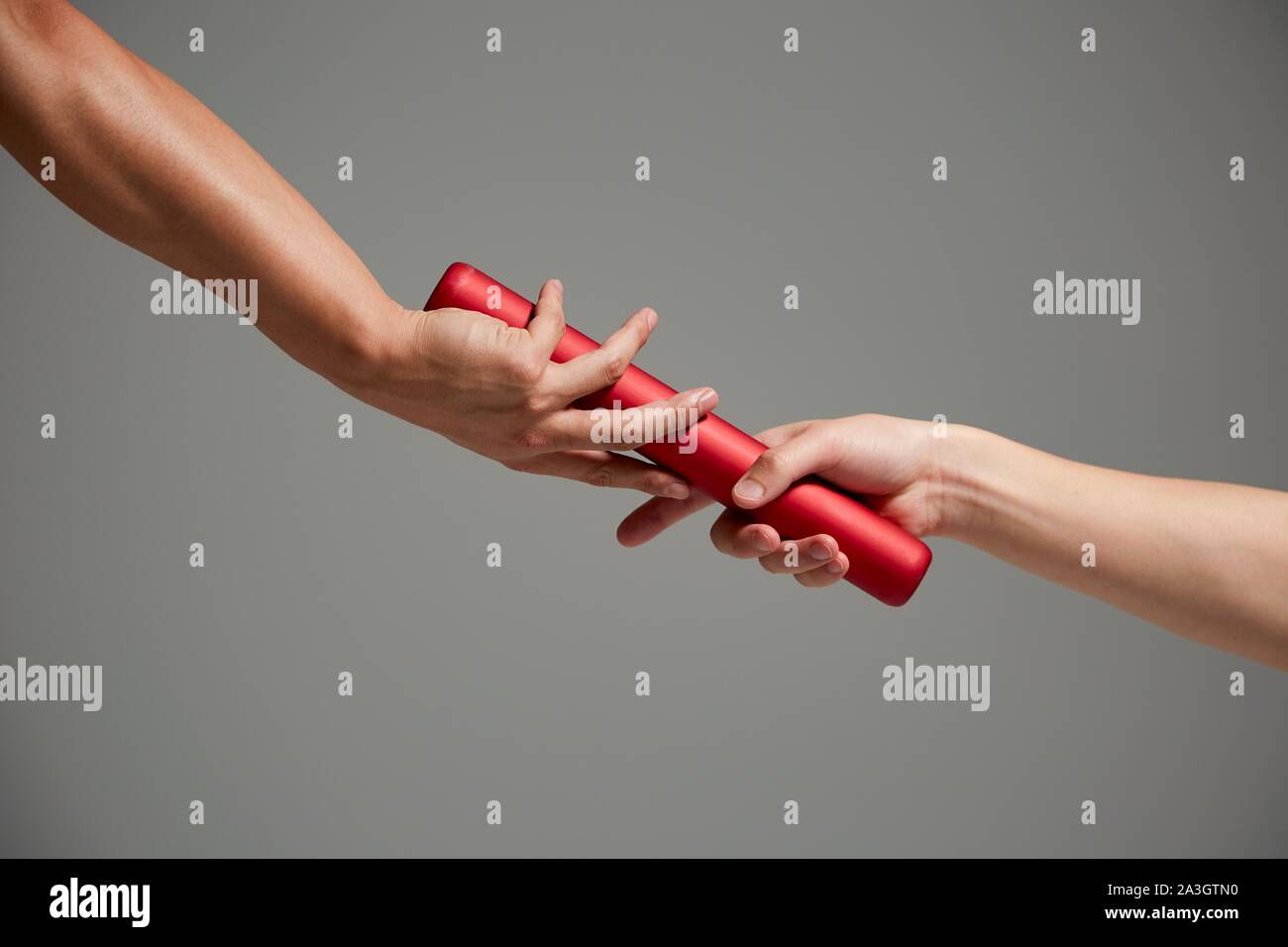Baton passing close up hi-res stock photography and images - Alamy