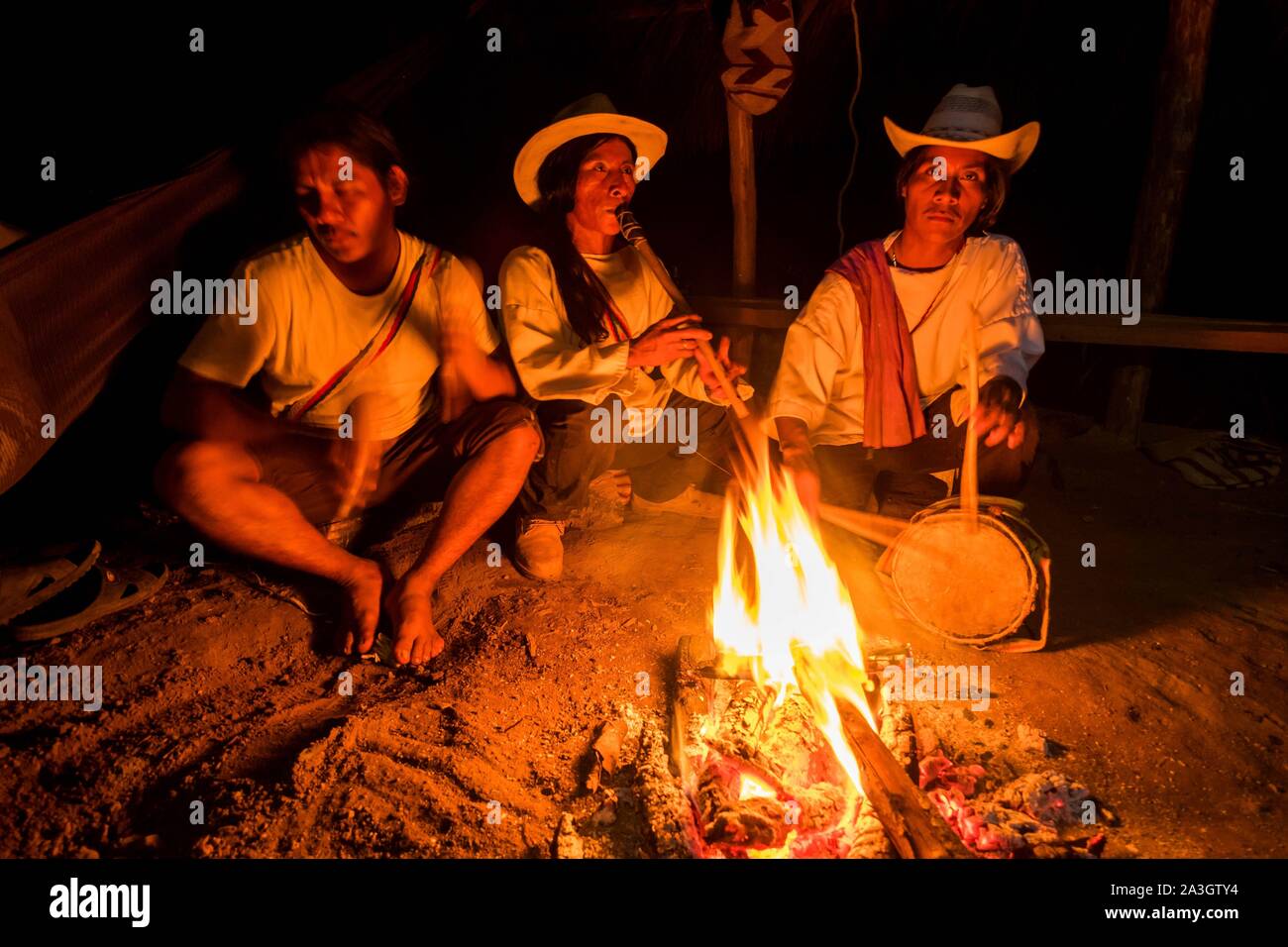 Colombia, Sierra Nevada de Santa Marta, Tayrona Park, trek of the Lost ...