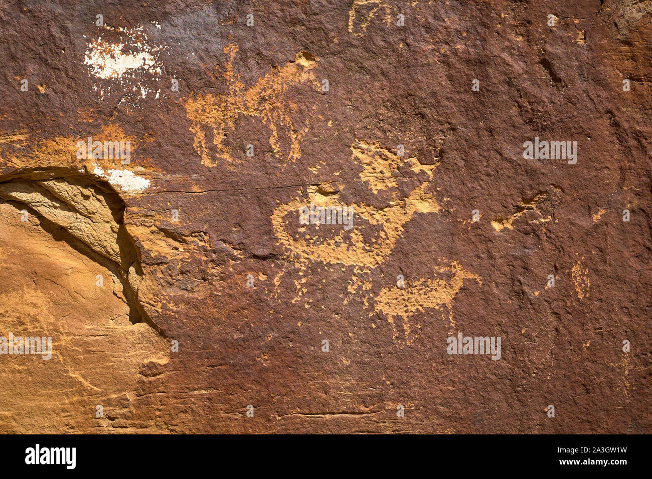 Native american rock art hi-res stock photography and images - Alamy