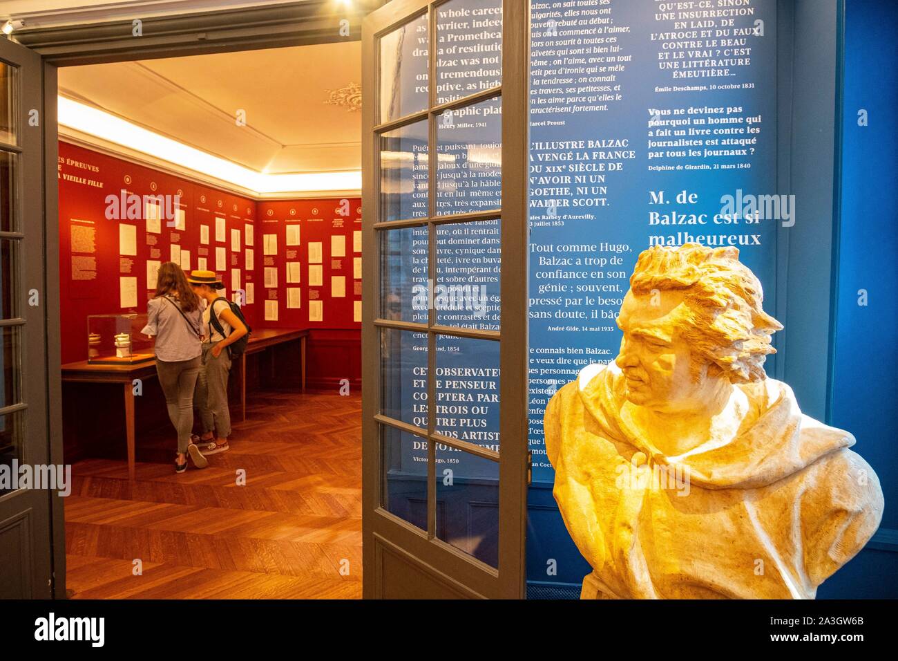 France, Paris, the house of Honore de Balzac Stock Photo - Alamy