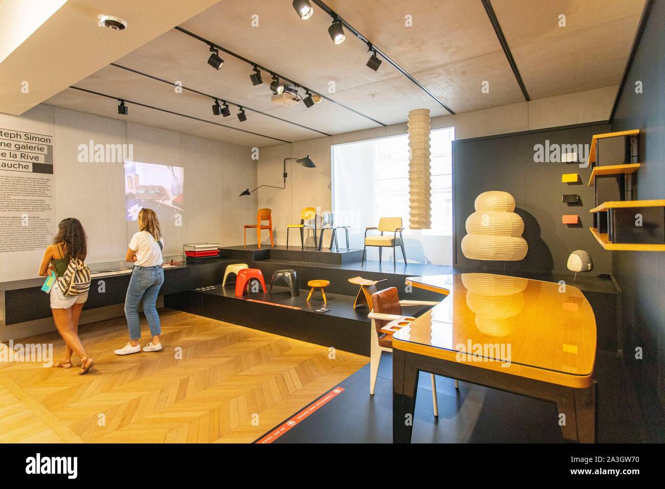 France, Paris, the Museum of Decorative Arts located in Marsan Pavillon ...