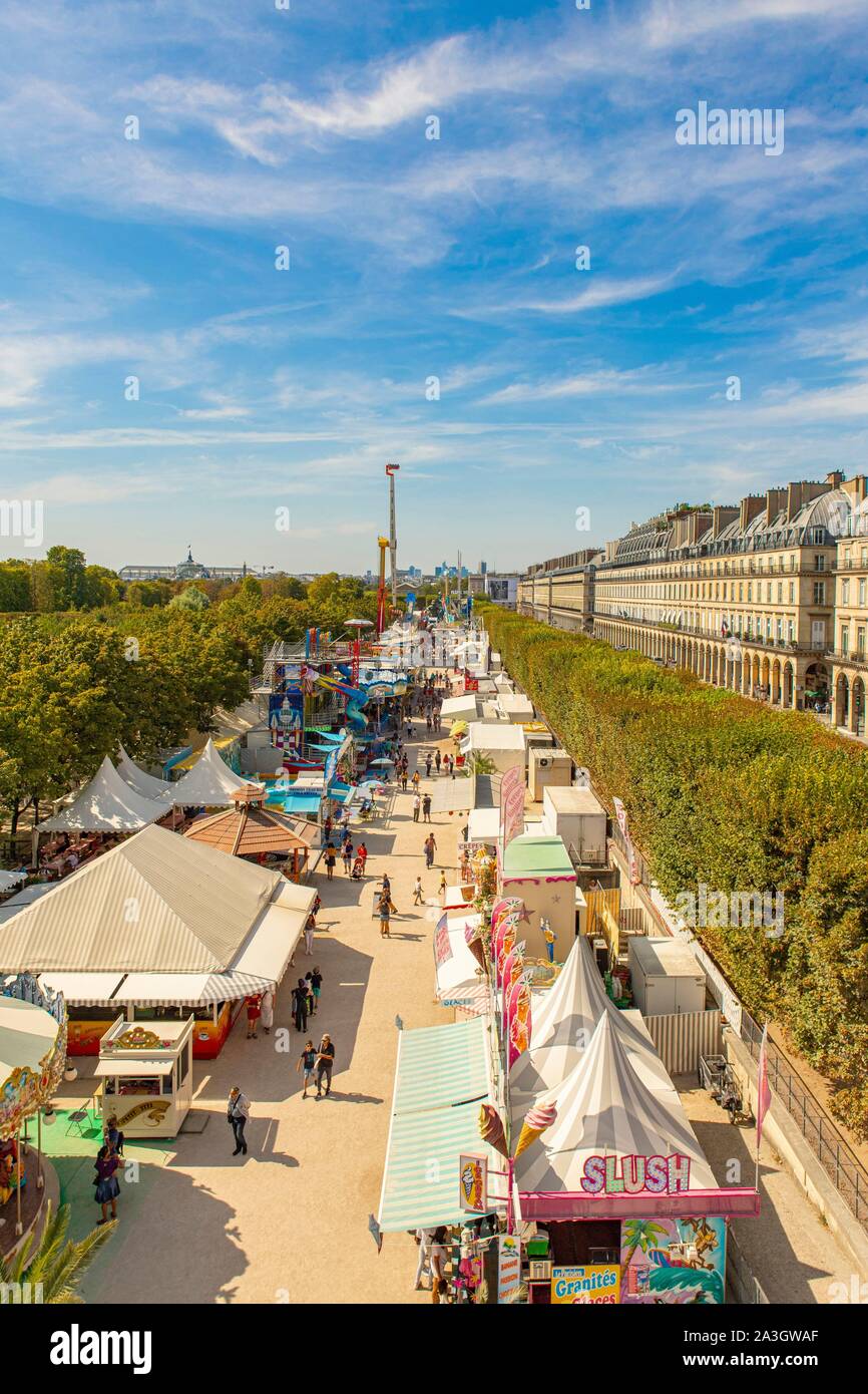 France, Paris, the funfair of the Tuileries Stock Photo - Alamy