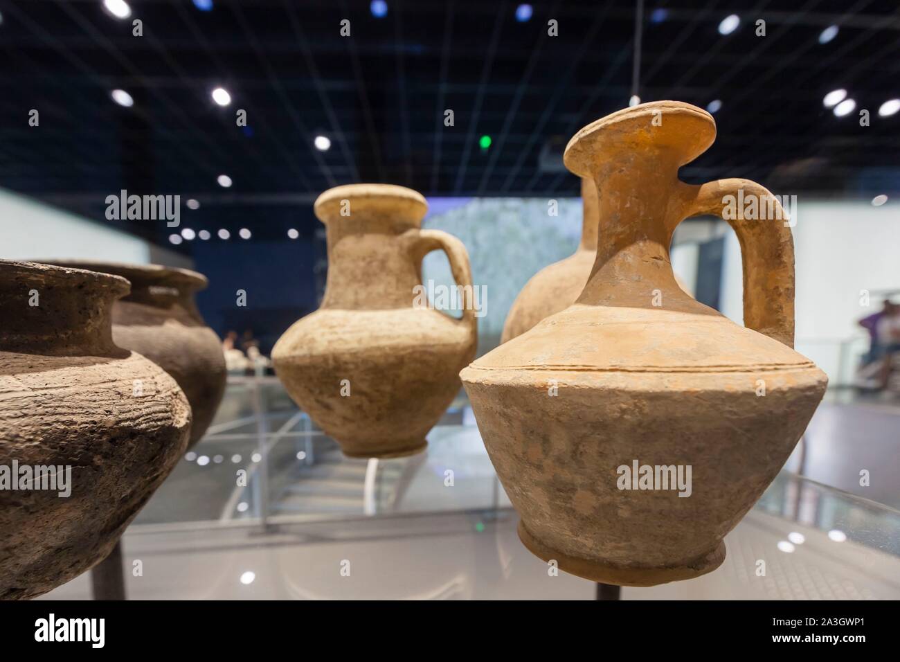 France, Gard, Nimes, Museum of Romanit Stock Photo - Alamy