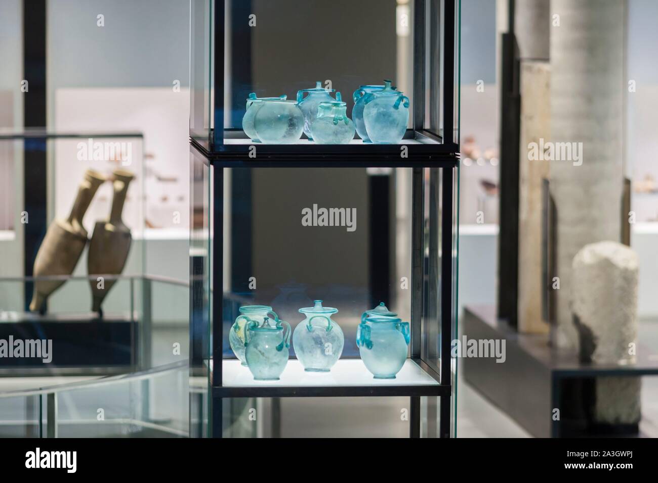 France, Gard, Nimes, Museum of Romanit Stock Photo - Alamy