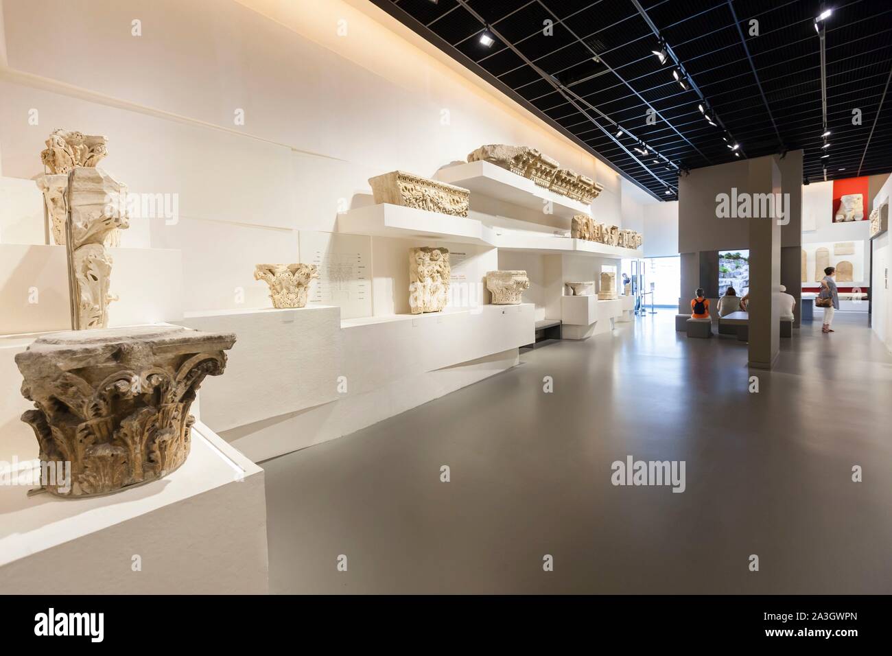 France, Gard, Nimes, Museum of Romanit Stock Photo - Alamy