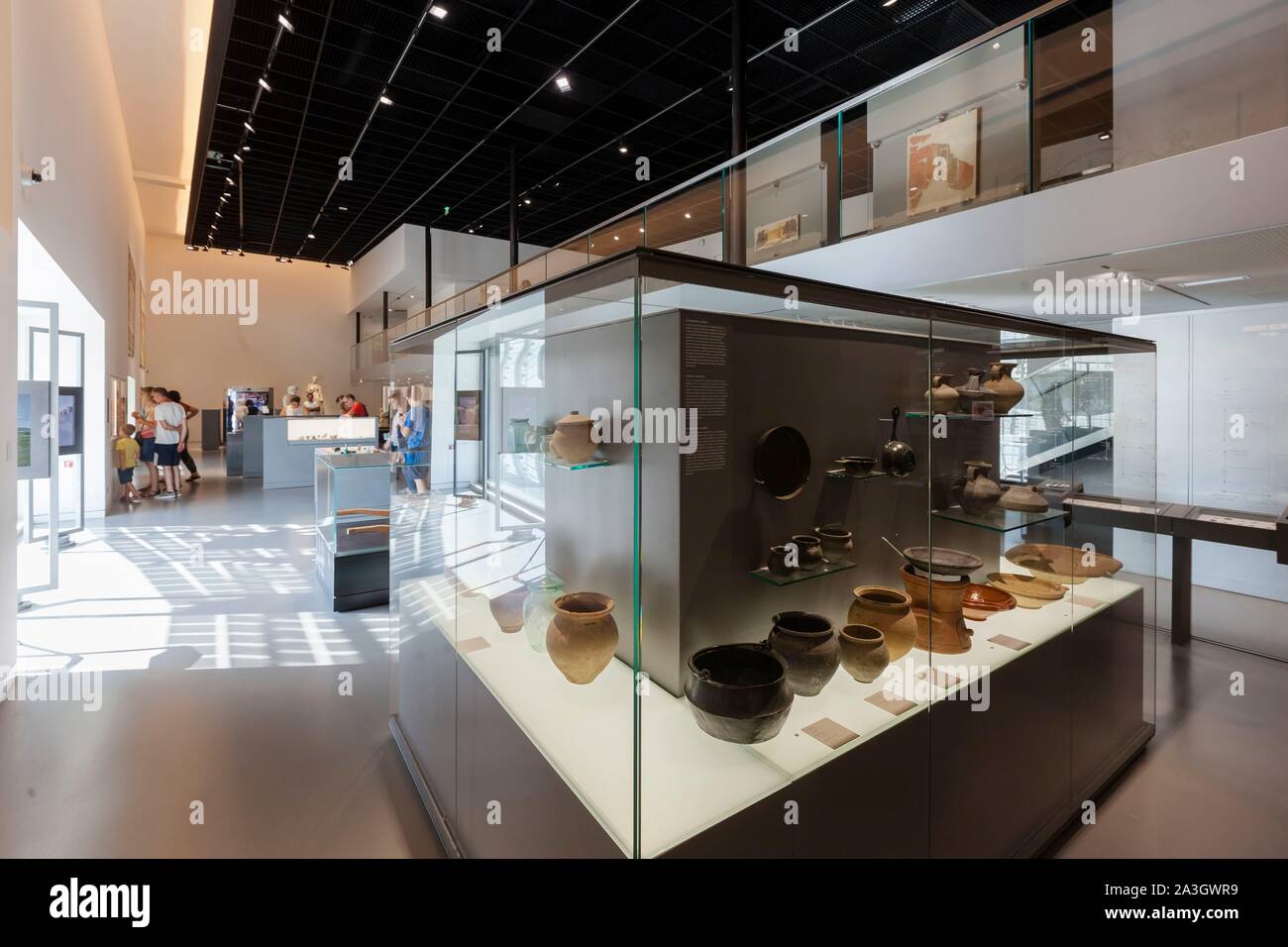 France, Gard, Nimes, Museum of Romanit Stock Photo - Alamy