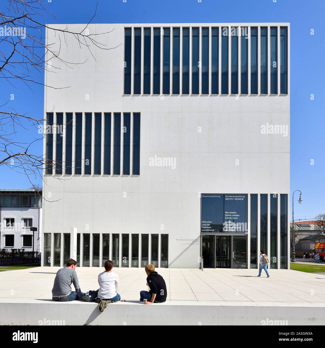 Germany, Bavaria, Munich, Koenigsplatz, NS documentation centre (NS ...