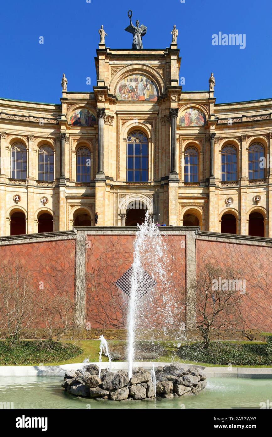 Bayerischer landtag state parliament of bavaria hi-res stock ...
