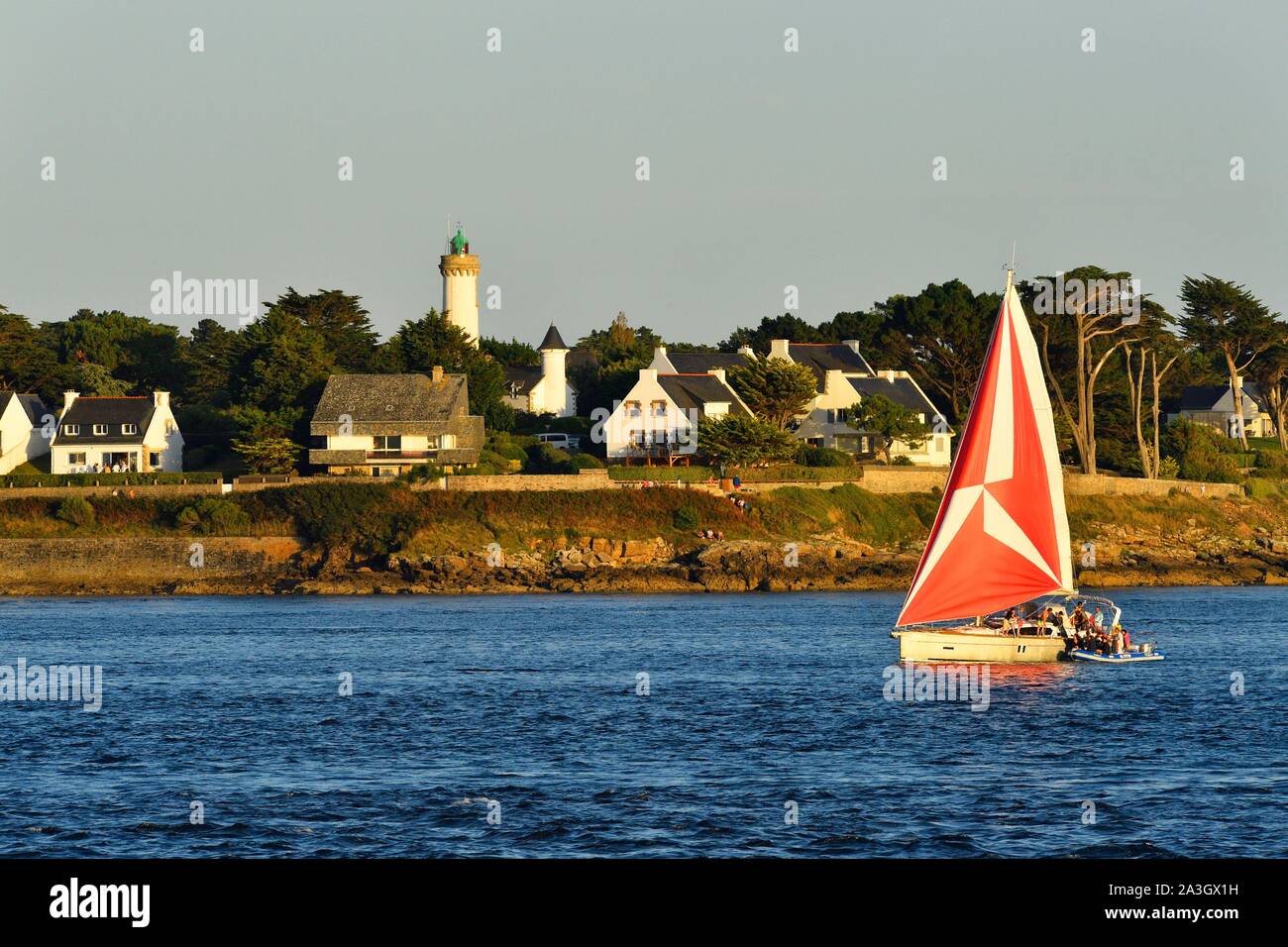France, Morbihan, Gulf of Morbihan, Regional Natural Park of the Gulf ...