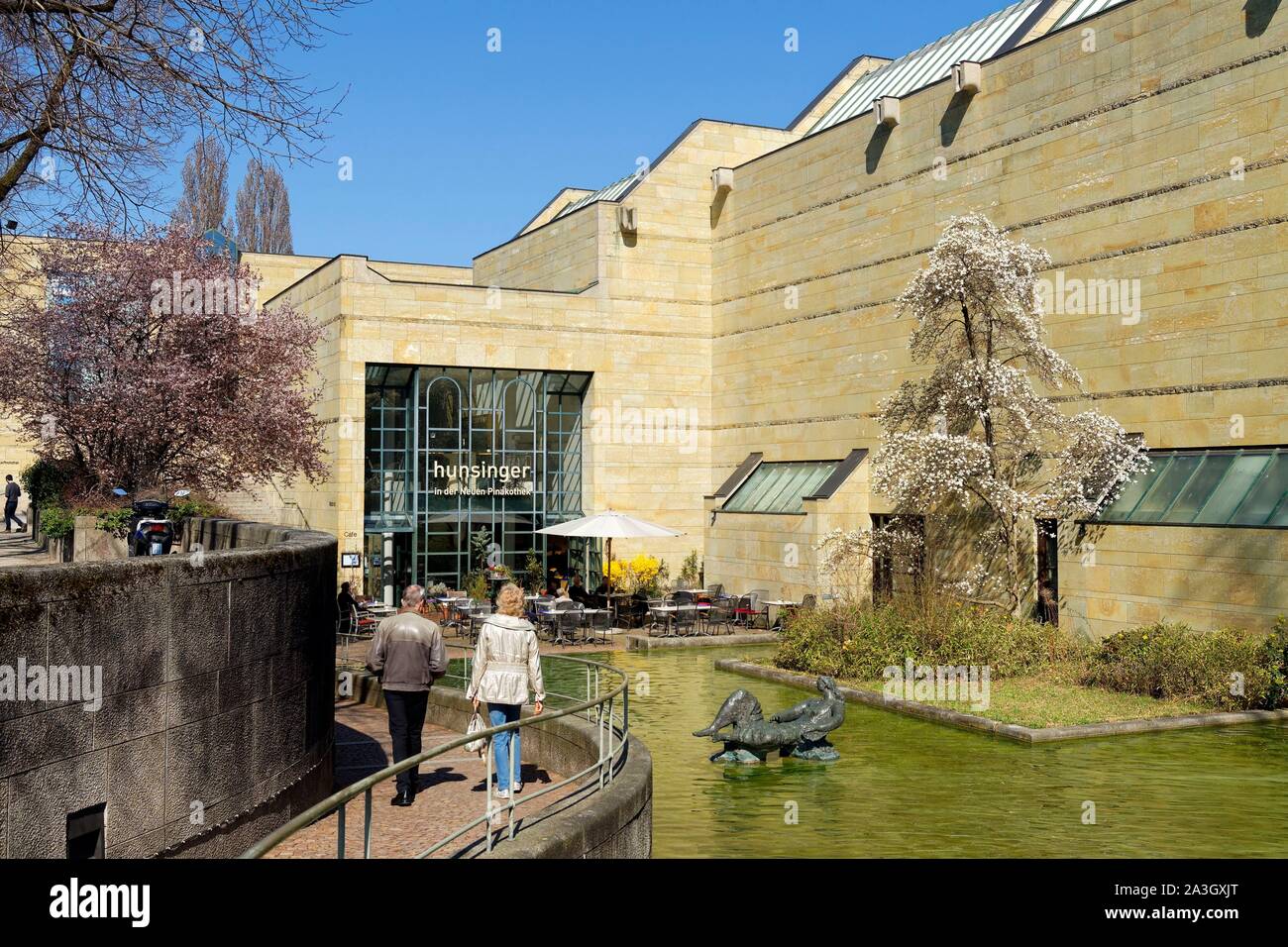 Germany, Bavaria, Munich, The New Pinakothek Museum (Neue Pinakothek ...