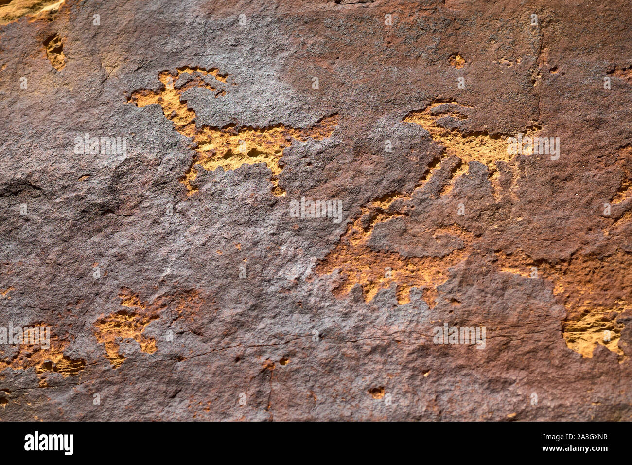 Native American Rock Art in Nine-mile Canyon, Utah, USA Stock Photo - Alamy