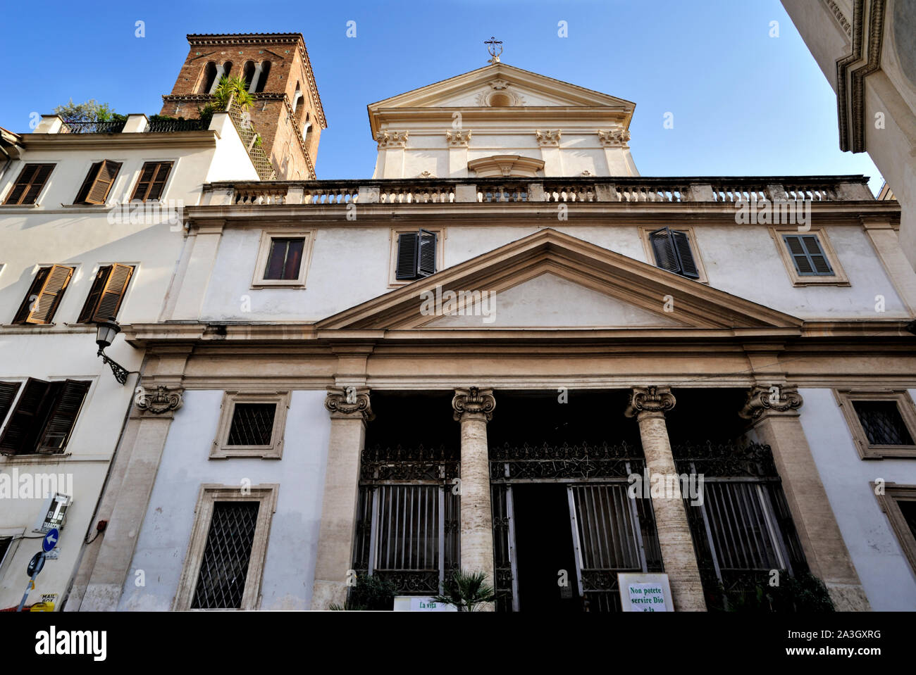 Italy, Rome, basilica di Sant'Eustachio in Platana Stock Photo - Alamy