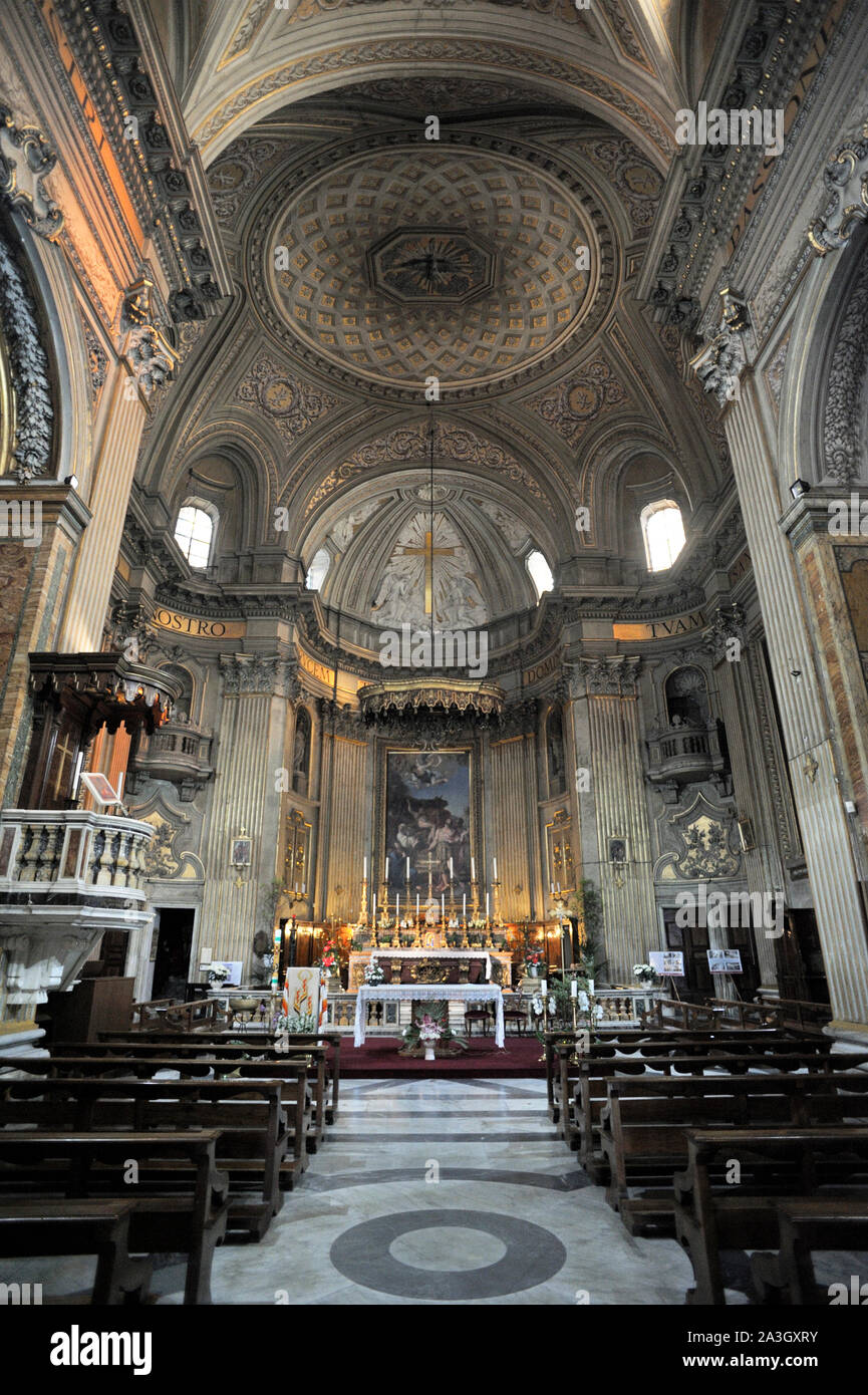 Italy, Rome, basilica di Sant'Eustachio in Platana Stock Photo - Alamy