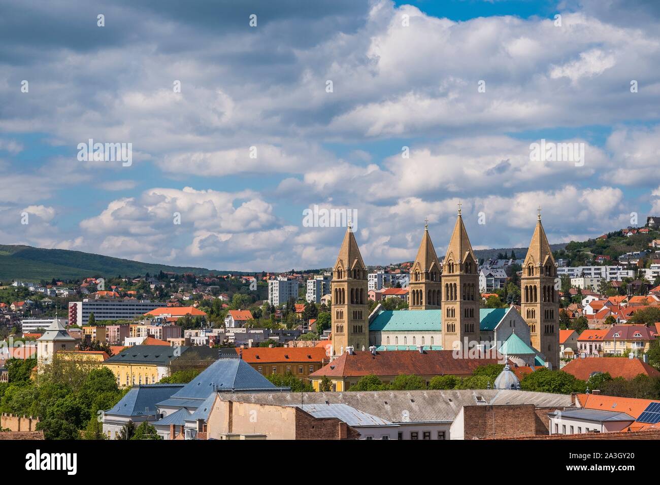 Hungary, Southern Transdanubia, Baranya County, Pecs, Hungary, Southern ...
