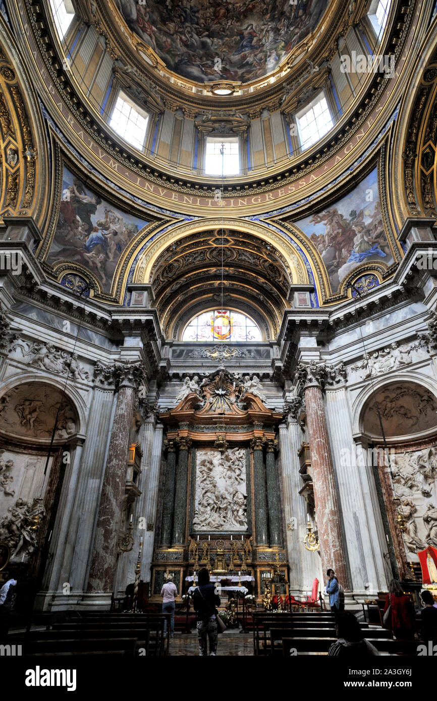 Sant agnese rome interior hi-res stock photography and images - Alamy