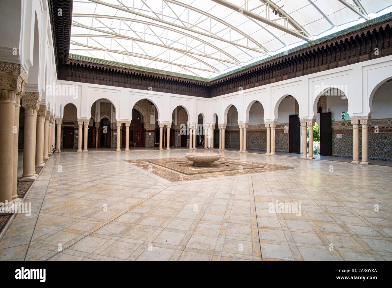 France, Paris, the Great Mosque of Paris Stock Photo - Alamy