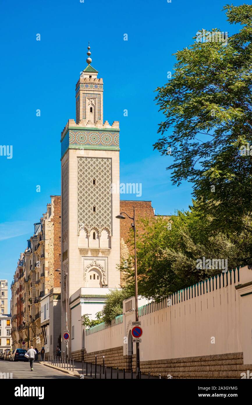The great mosque paris hi-res stock photography and images - Alamy
