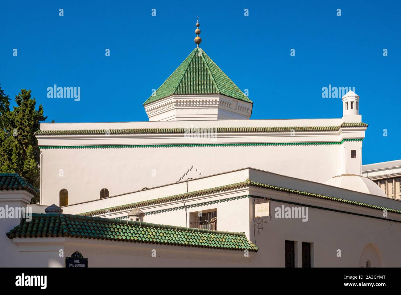 France, Paris, the Great Mosque of Paris Stock Photo - Alamy