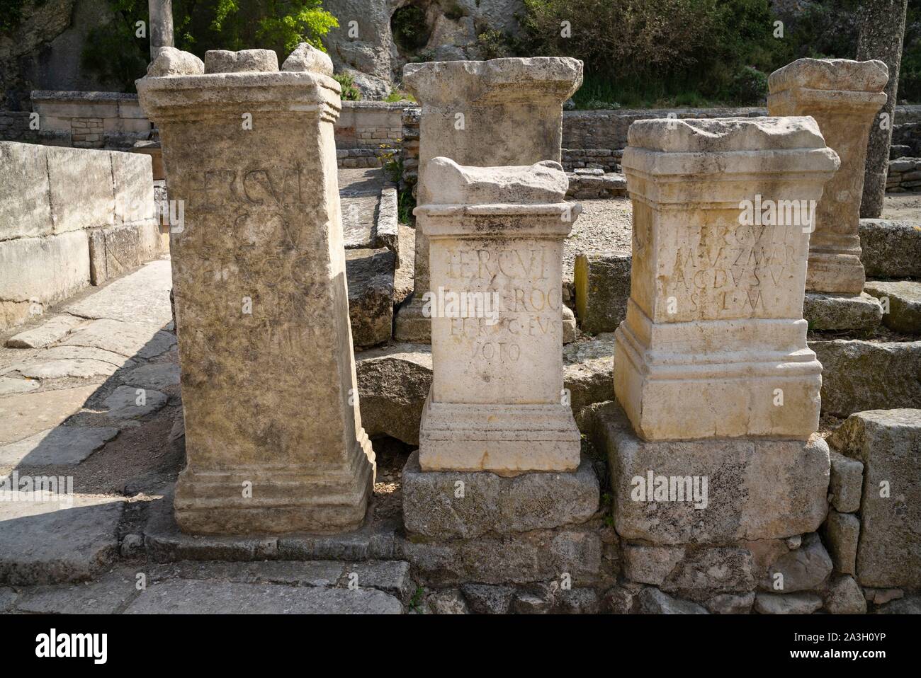 Glanum france hi-res stock photography and images - Alamy