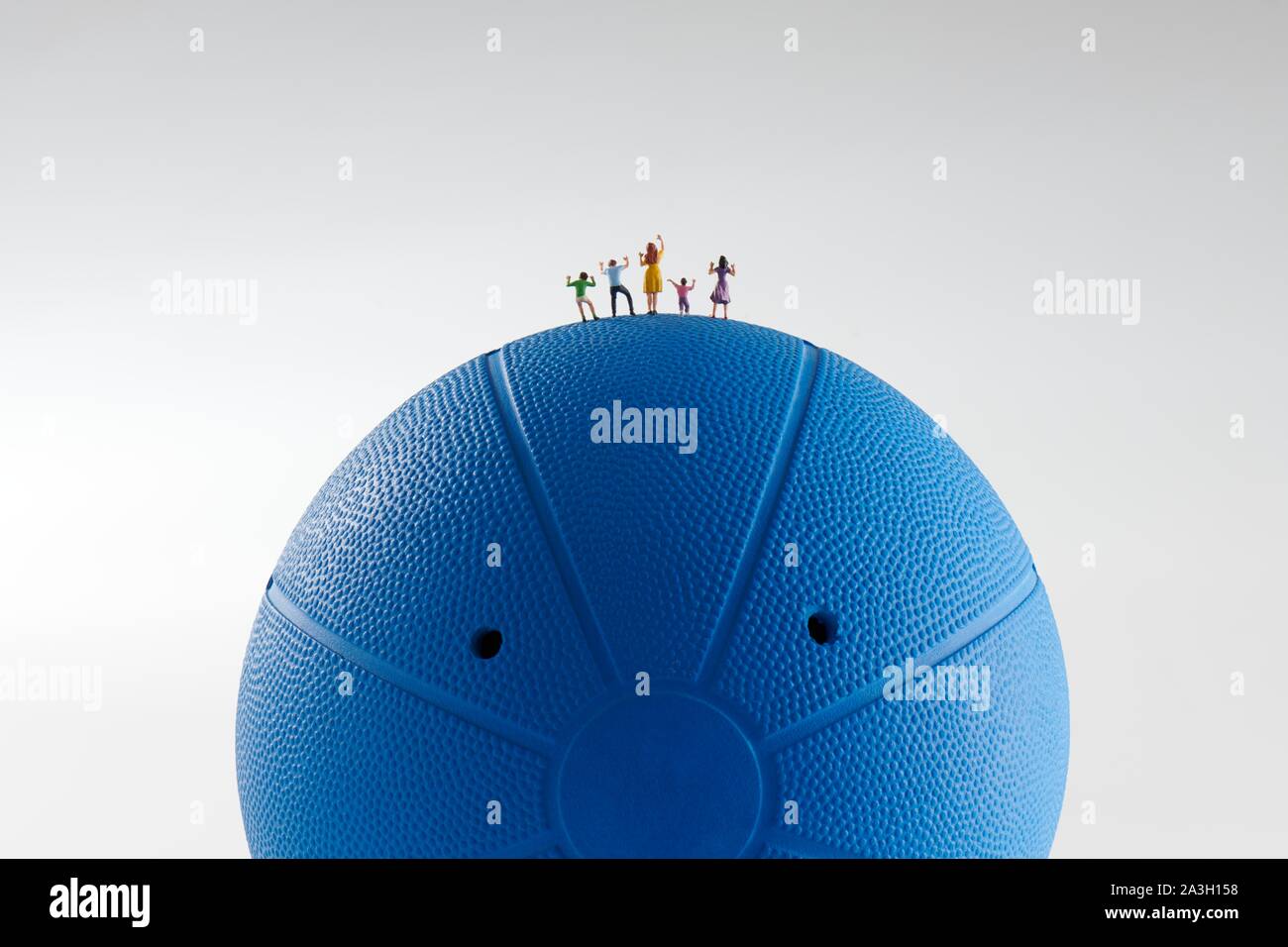 Goalball sport hi-res stock photography and images - Alamy