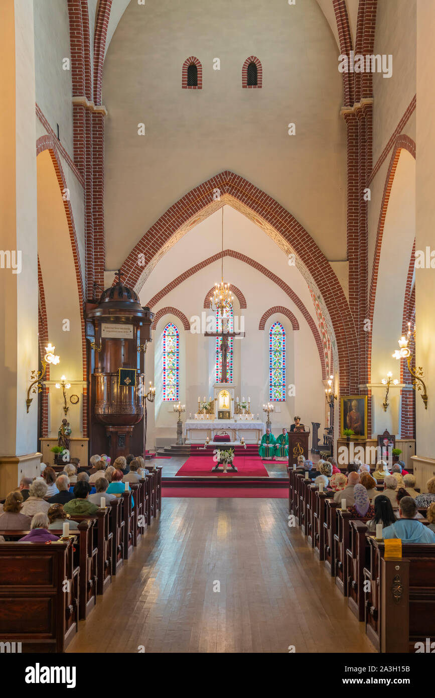The St. James Cathedral interior in Riga, Latvia Stock Photo - Alamy