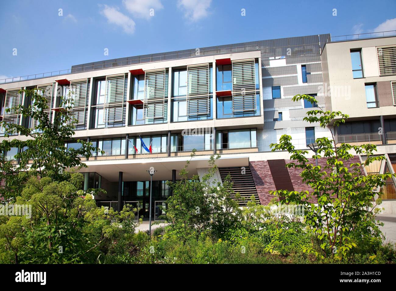 France, Seine Saint Denis, Bobigny, Campus of tradesmen and the company ...