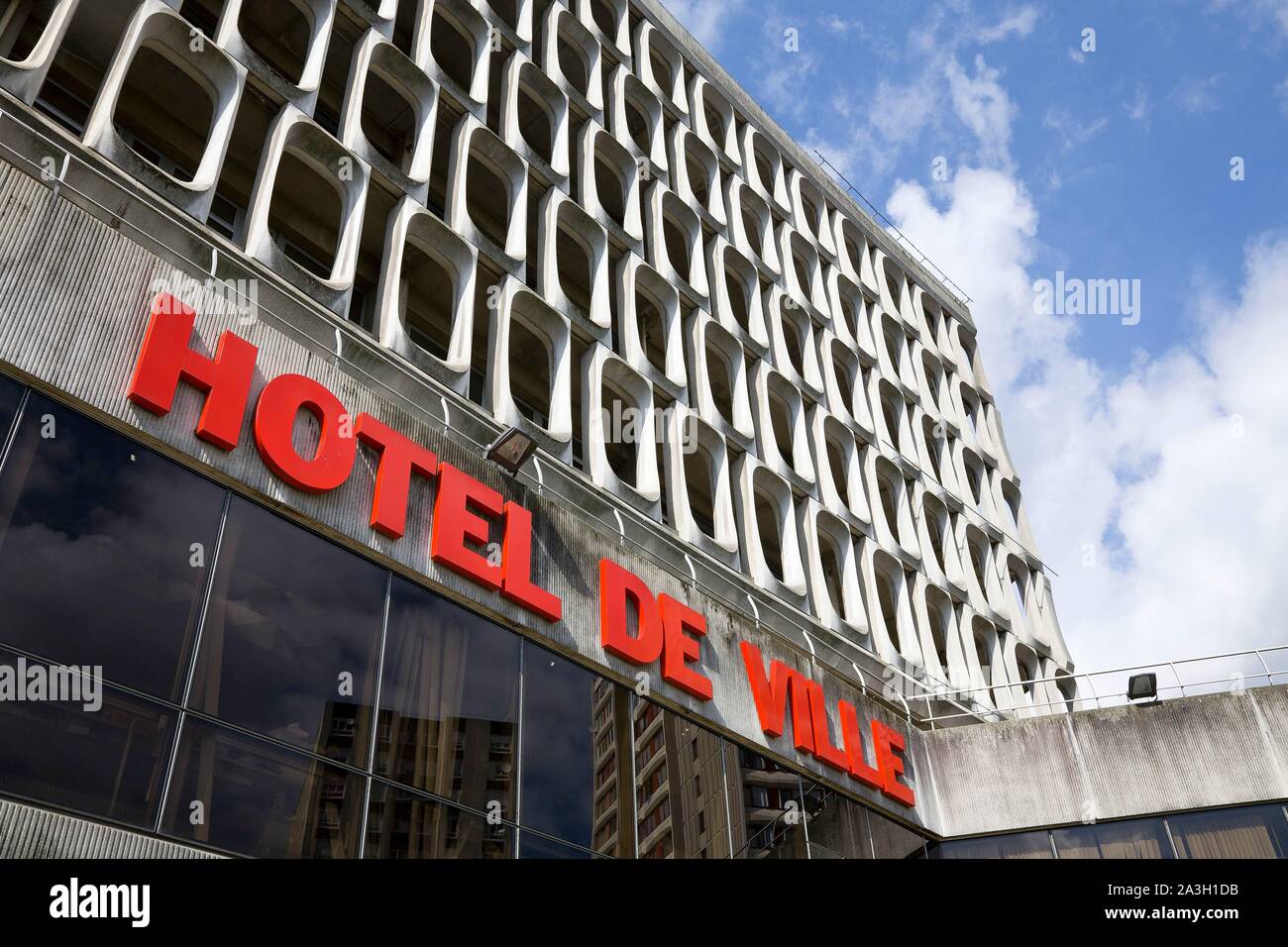 France, Seine Saint Denis, Bobigny, City Hall Stock Photo - Alamy