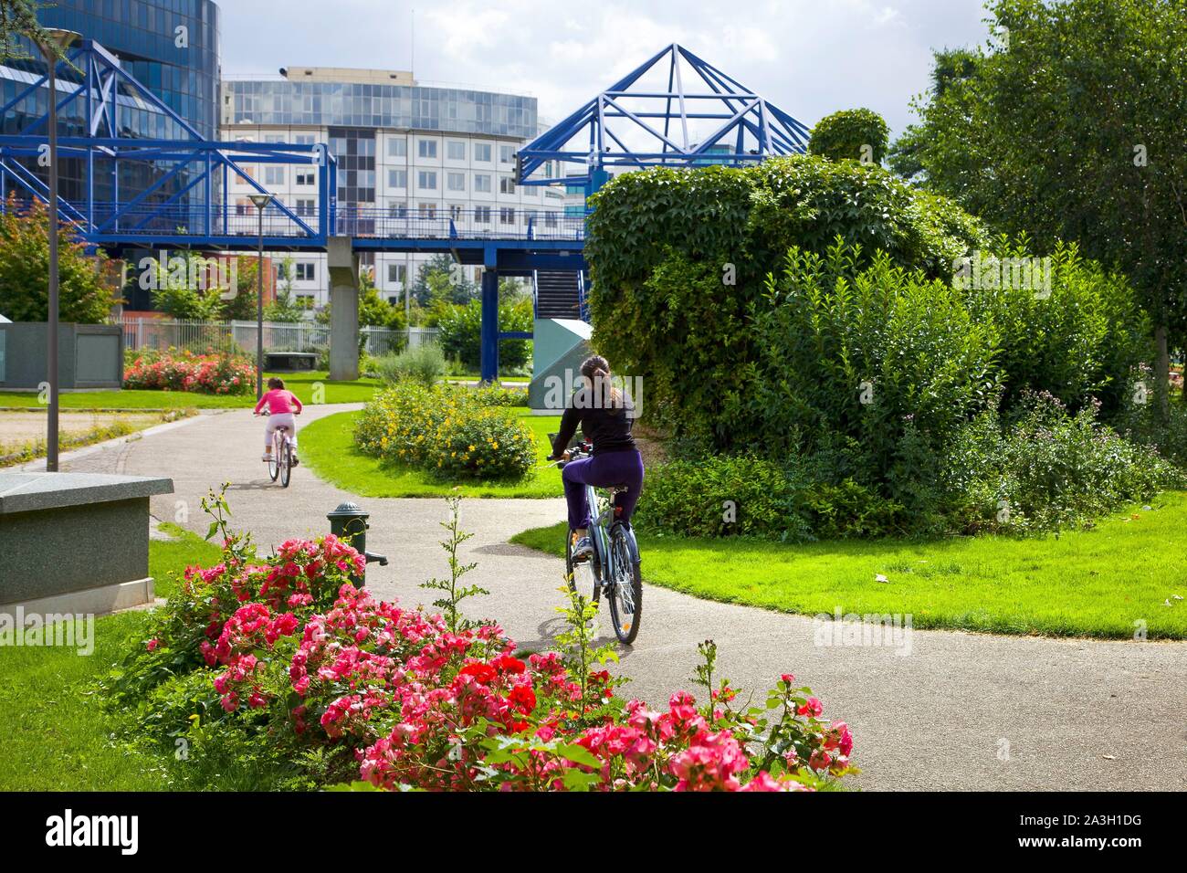 France, Seine Saint Denis, Bobigny, Mail Fran?ois Mitterrand Stock ...