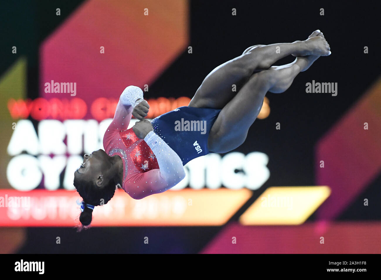 Simone biles competes 2019 hi-res stock photography and images - Alamy