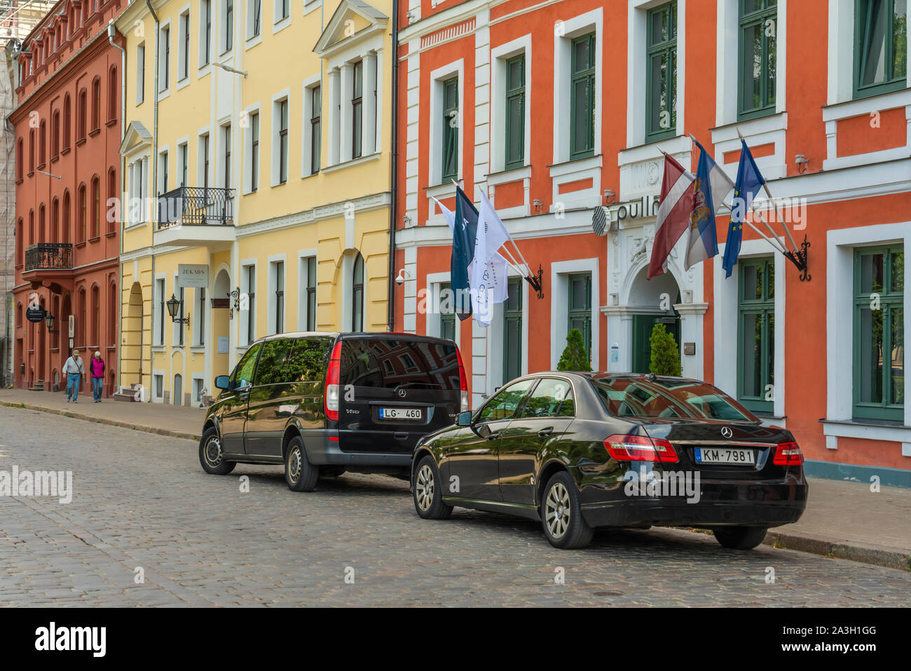 Architecture in Riga, Latvia, Europe Stock Photo - Alamy