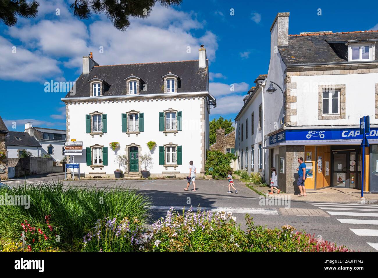 France, Finistere, Clohars-Carnoet Stock Photo - Alamy