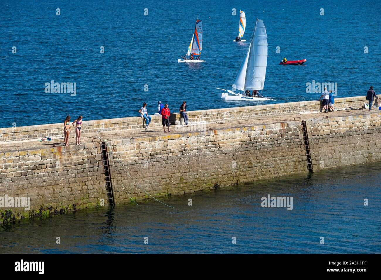 Treboul marina hi-res stock photography and images - Alamy