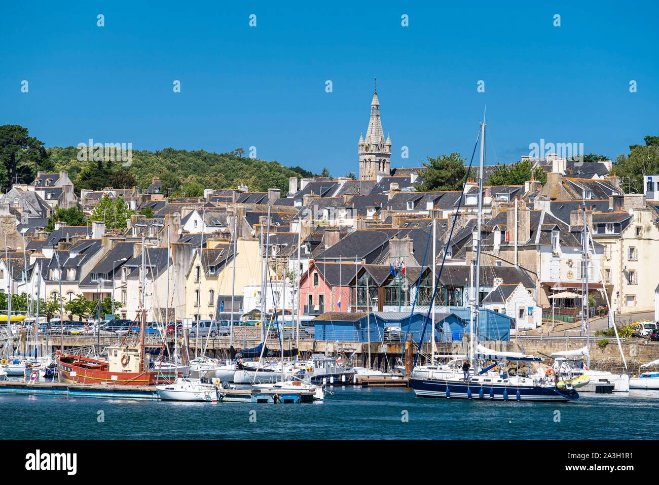 Treboul marina hi-res stock photography and images - Alamy