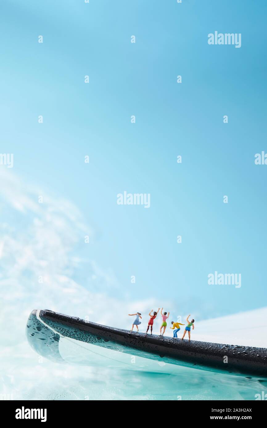 Sports audience wave hi-res stock photography and images - Alamy