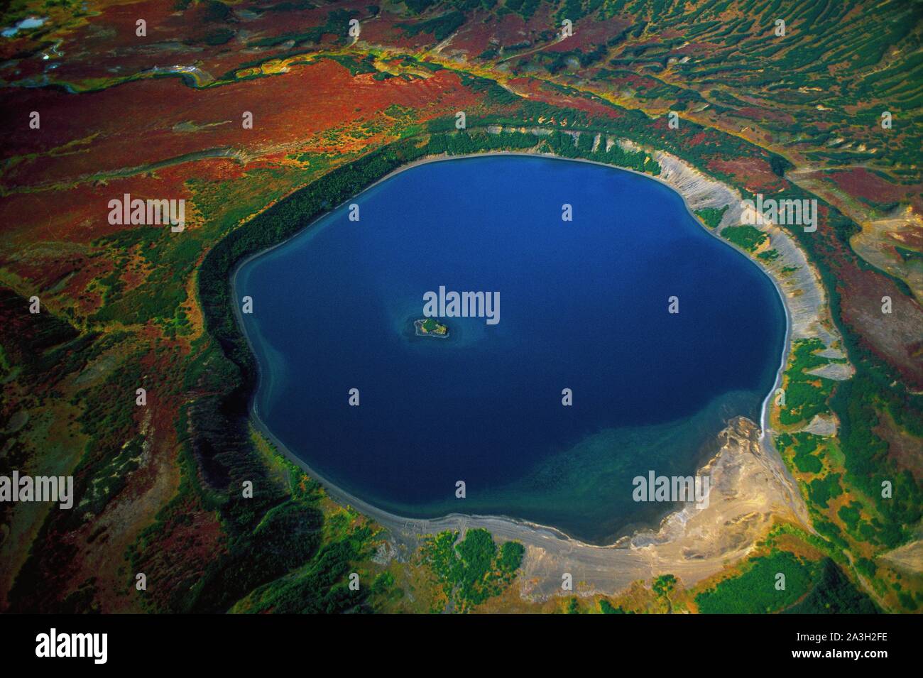 Uzon caldera bacteria hi-res stock photography and images - Alamy