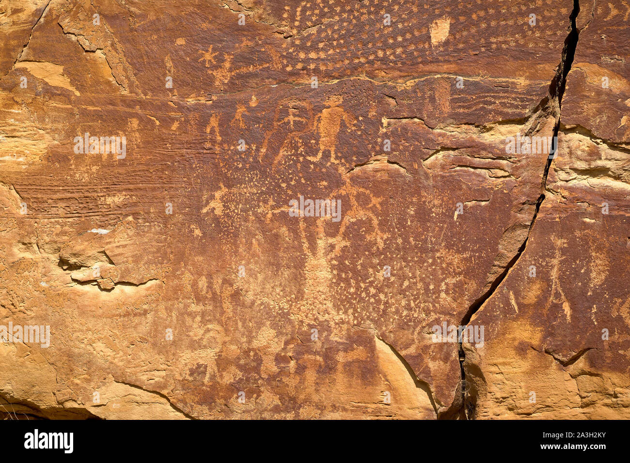 Native american rock art hi-res stock photography and images - Alamy