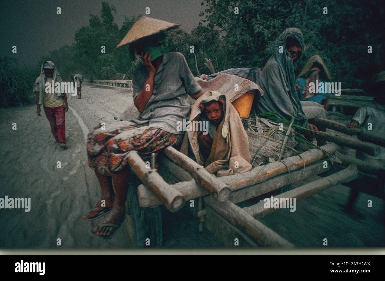 Philippines, Luzon Island, Pinatubo Volcano, 1991 Eruption of Pinatubo ...