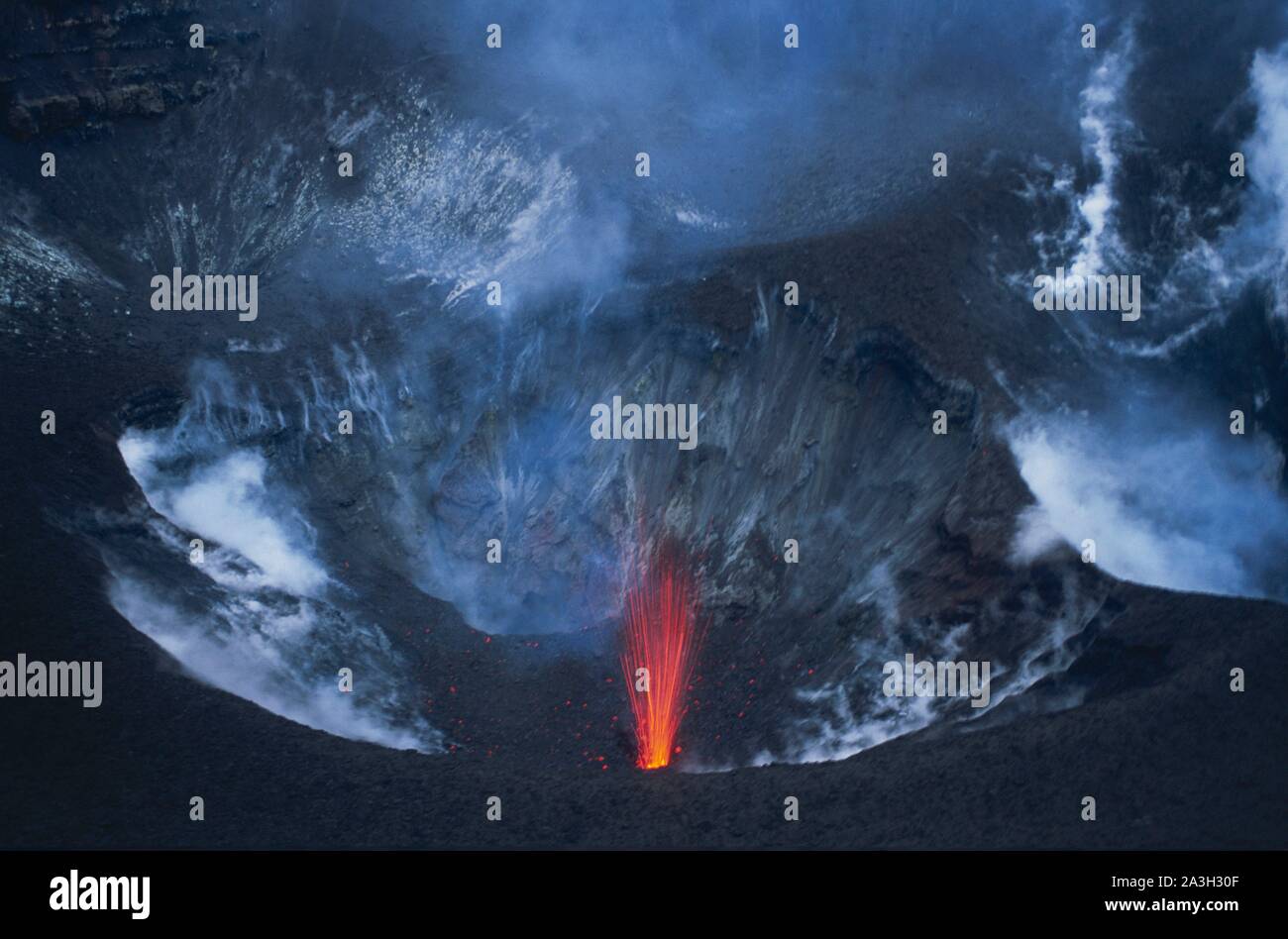 Vanuatu, volcanoes of Vanuatu Stock Photo - Alamy