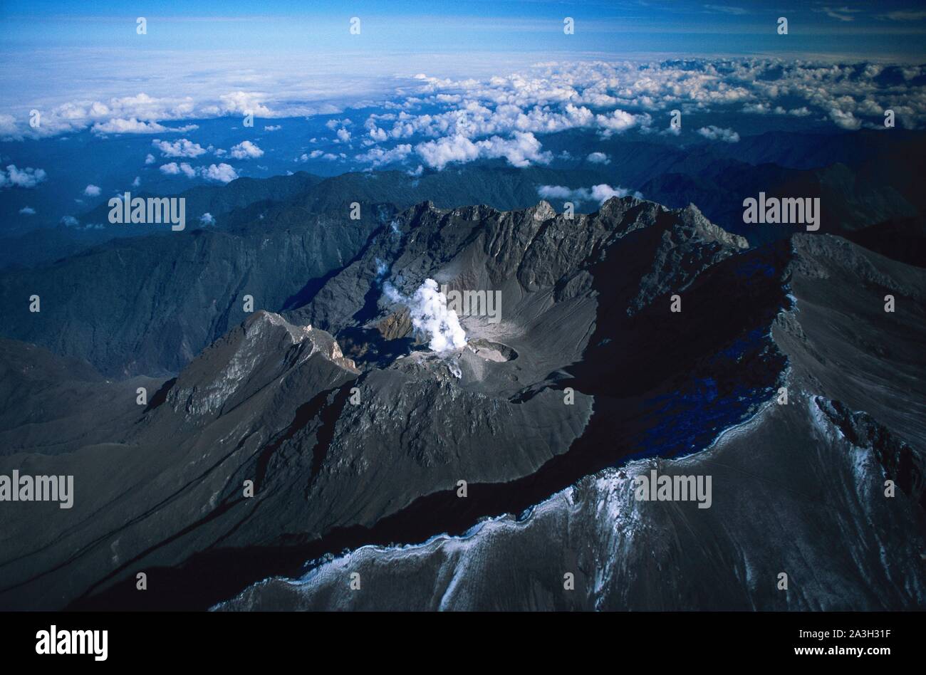 Ecuador, Pichincha, Crater of the Pichincha Volcano Stock Photo - Alamy