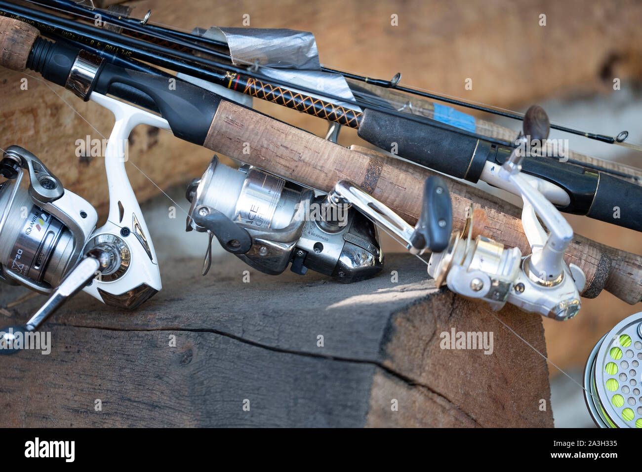 Tackle fisherman hi-res stock photography and images - Alamy