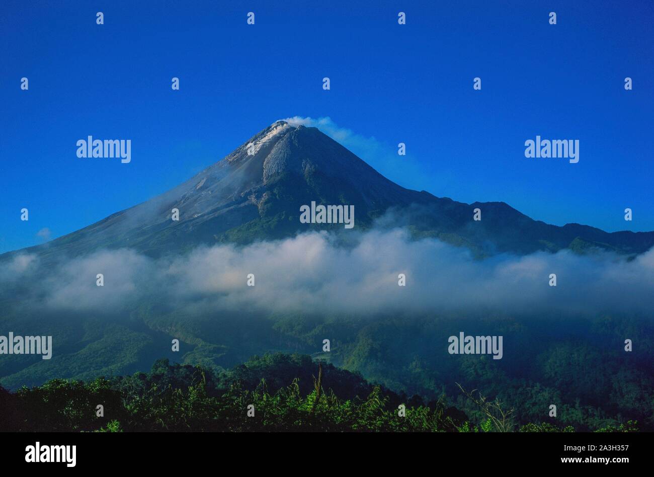 Indonesia, Java, Merapi Volcano Stock Photo - Alamy