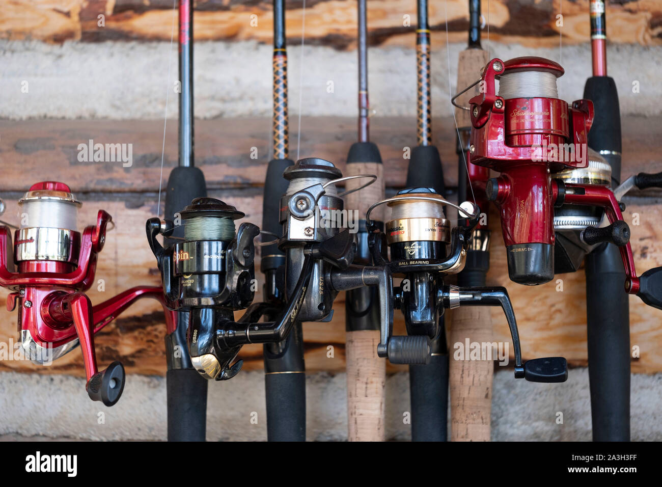 Tackle fisherman hi-res stock photography and images - Alamy