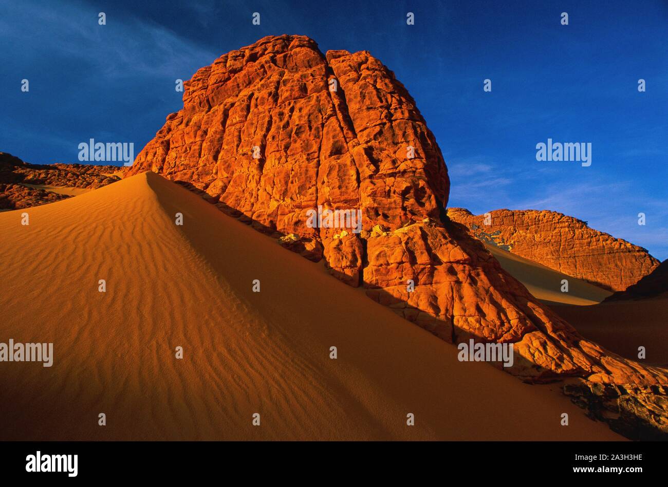 Chad, Ennedi, Sahara, Bembeche Desert Stock Photo - Alamy
