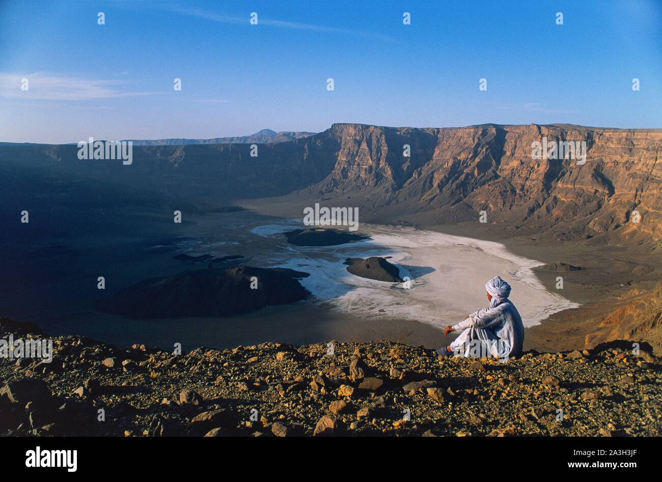 Chad, Tibesti, Sahara, Natron Volcano, Tibesti Stock Photo - Alamy