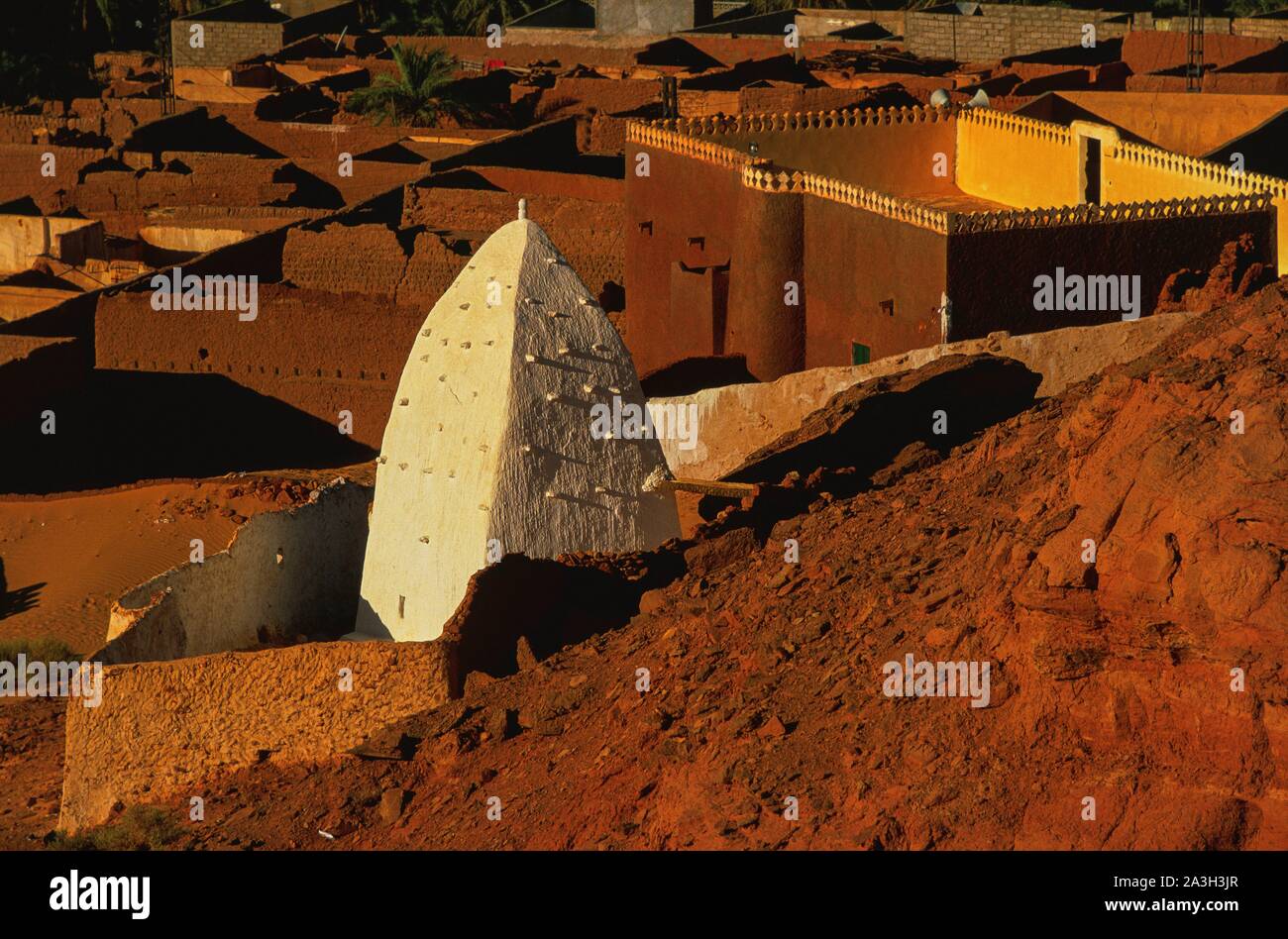 Algeria, Great Western Erg, Sahara, Timimoun, Old Ksar of Timimoun ...