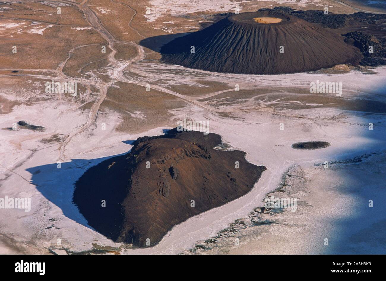 Chad, Tibesti, Sahara, Natron Volcano, Tibesti Stock Photo - Alamy