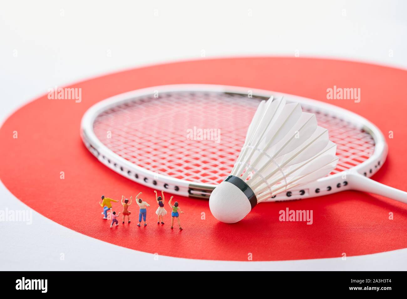 Miniature badminton game hi-res stock photography and images - Alamy