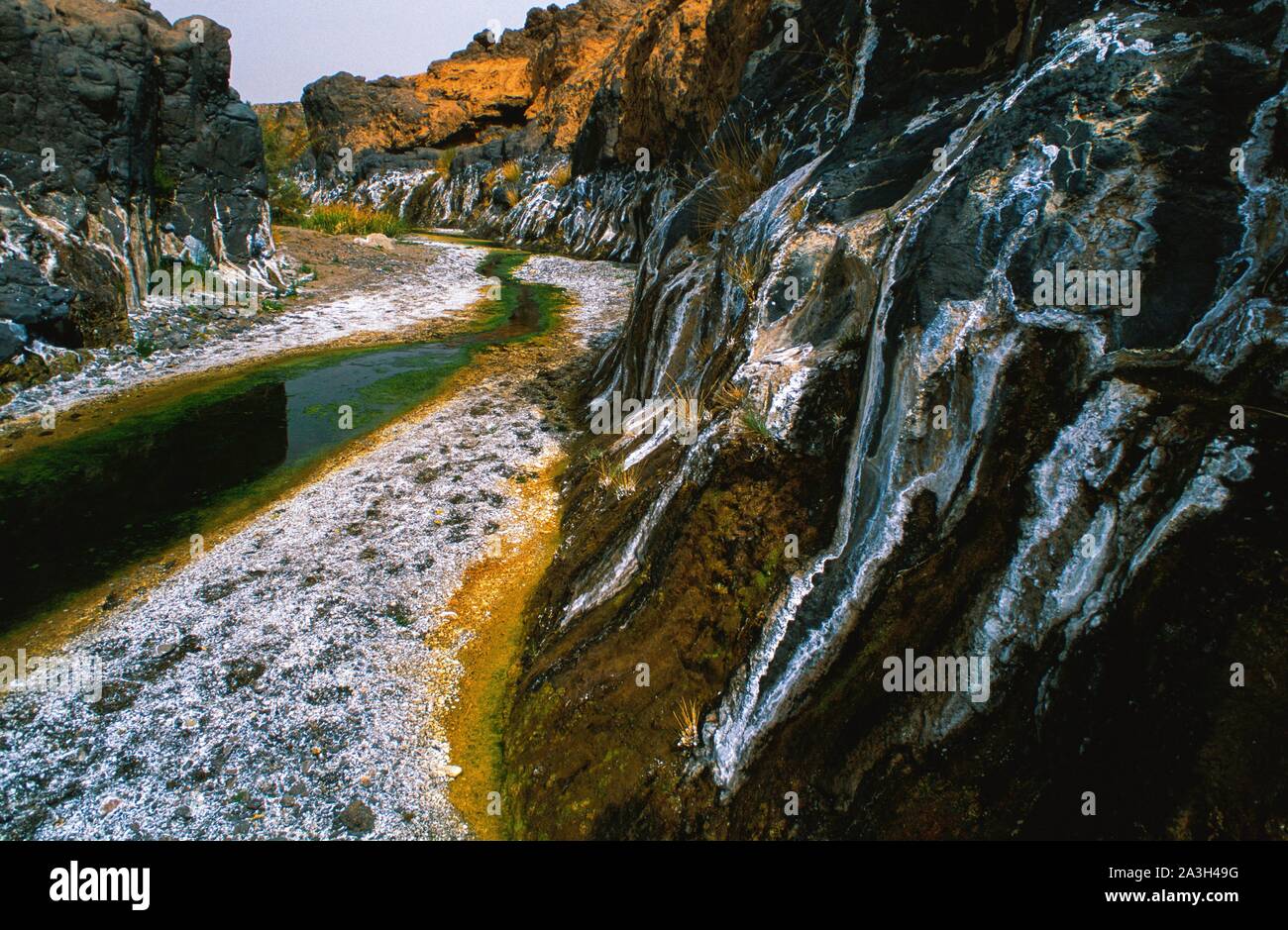 Algeria, Hoggar, Tamanrasset, Guelta d'Affilal, Atakor Massif, Hoggar ...